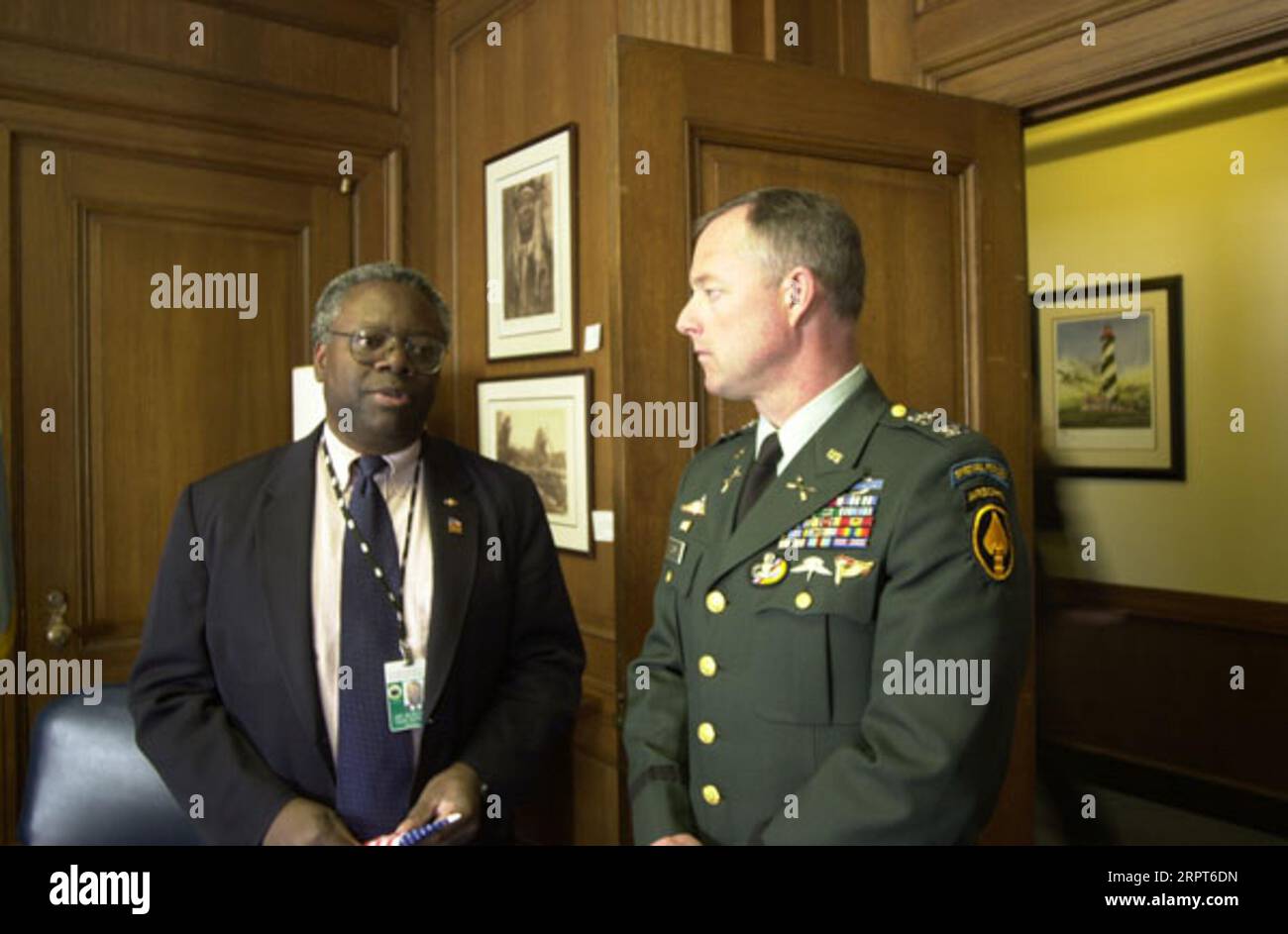 Assistant Secretary for Fish and Wildlife and Parks Craig Manson, left ...