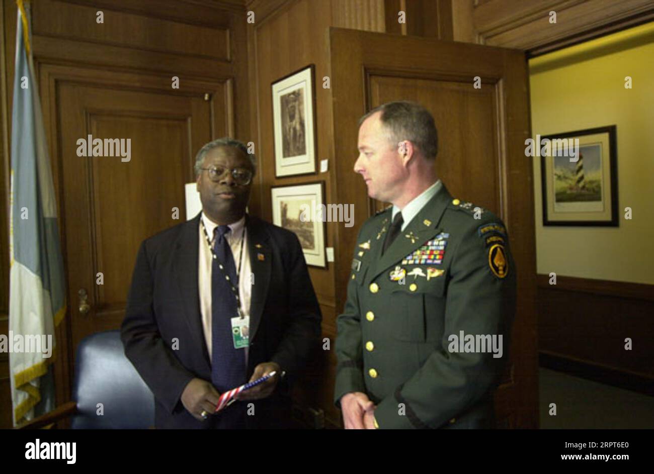 Assistant Secretary for Fish and Wildlife and Parks Craig Manson, left ...