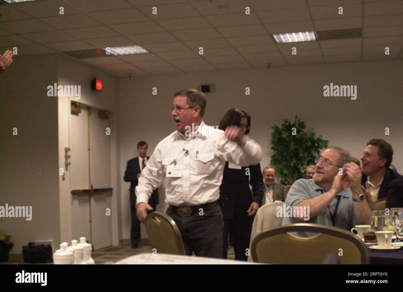 Department of Interior senior officials at retreat session at The ...