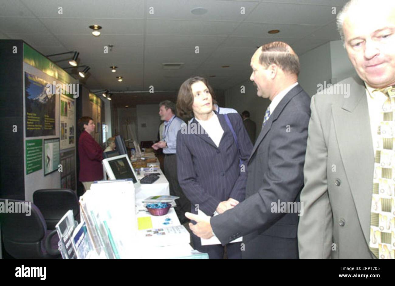 Department of Interior senior officials at retreat session at The ...