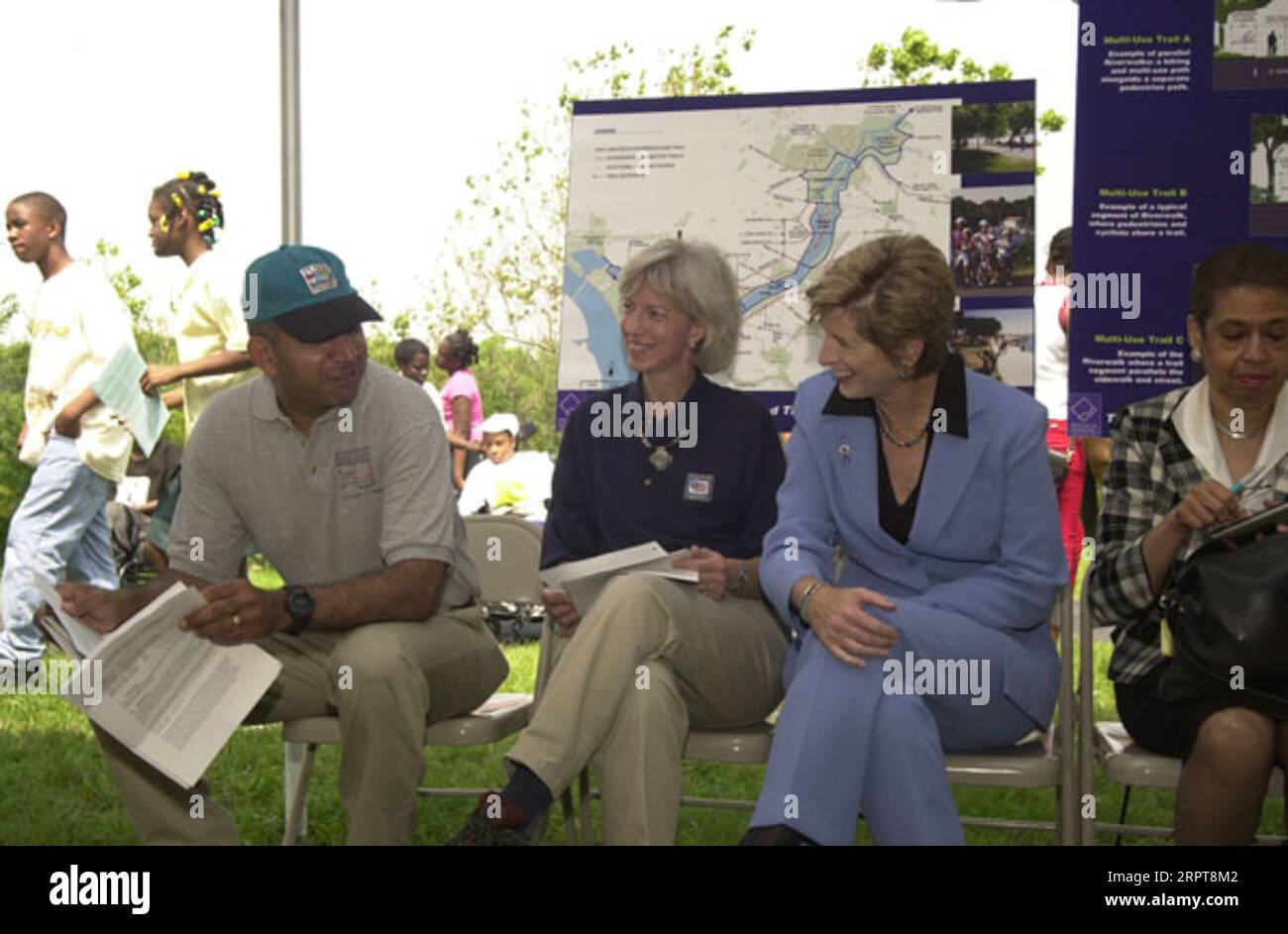 Groundbreaking event for the first phase of the Anacostia Riverwalk ...
