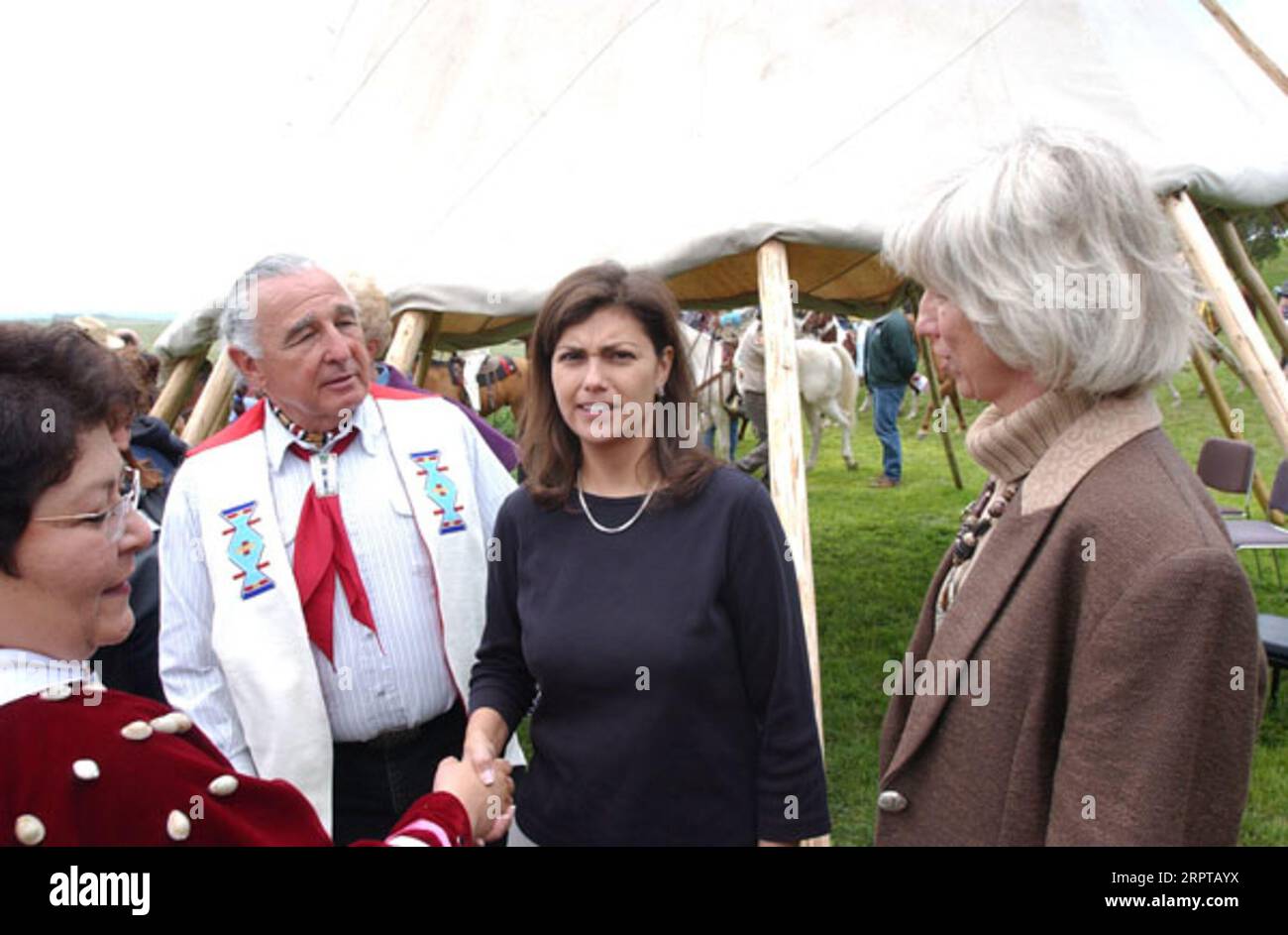 Colorado Senator Ben Nighthorse Campbell, Acting Assistant Secretary ...