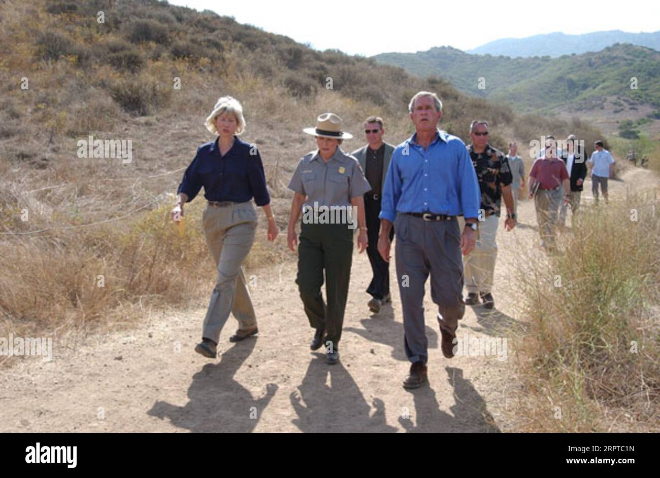 Secretary Gale Norton, National Park Service Director Fran Mainella ...