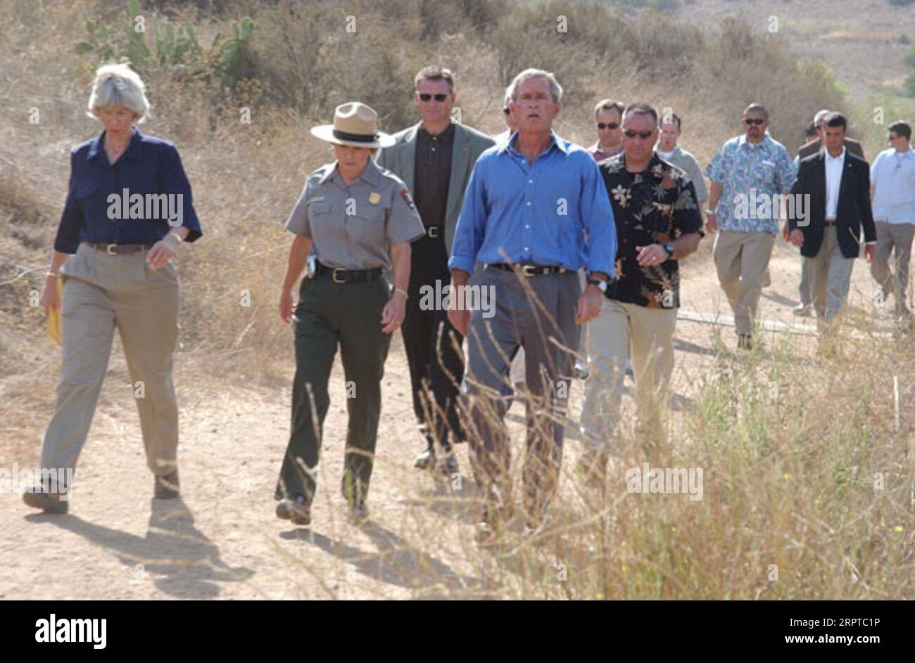 Secretary Gale Norton, National Park Service Director Fran Mainella ...