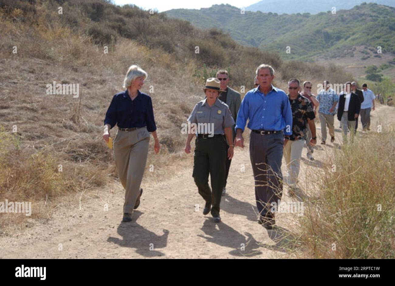 Secretary Gale Norton, National Park Service Director Fran Mainella ...