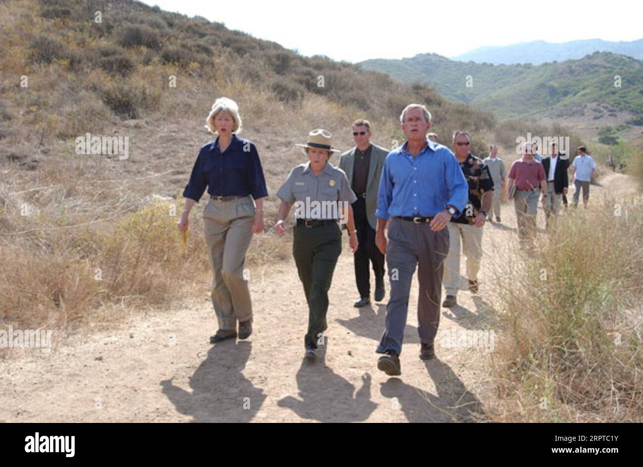 Secretary Gale Norton, National Park Service Director Fran Mainella ...