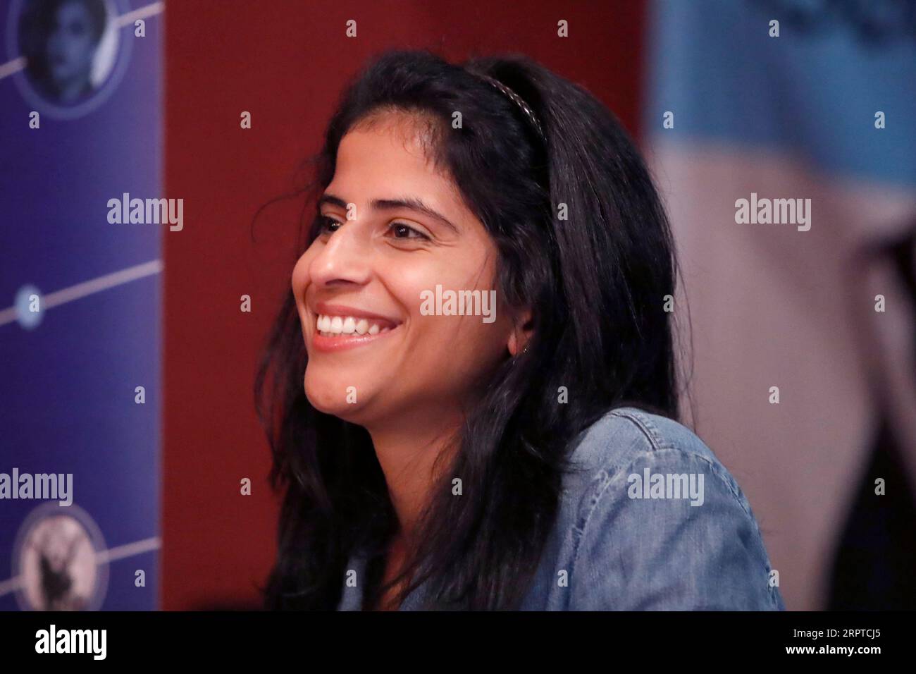 Saudi Arabian Human Rights Activist, Lina Al-Hathloul, seen during the ...