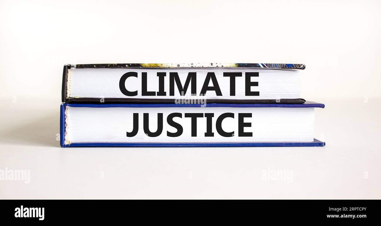 Climate justice symbol. Concept words Climate justice on beautiful ...