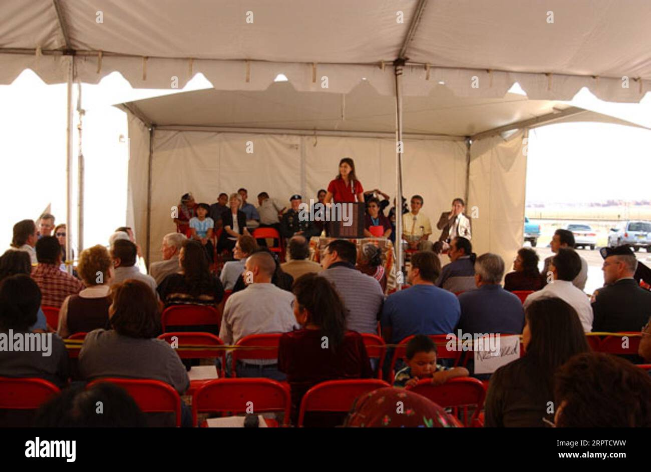 Acting Assistant Secretary for Indian Affairs, Aurene Martin, speaking ...