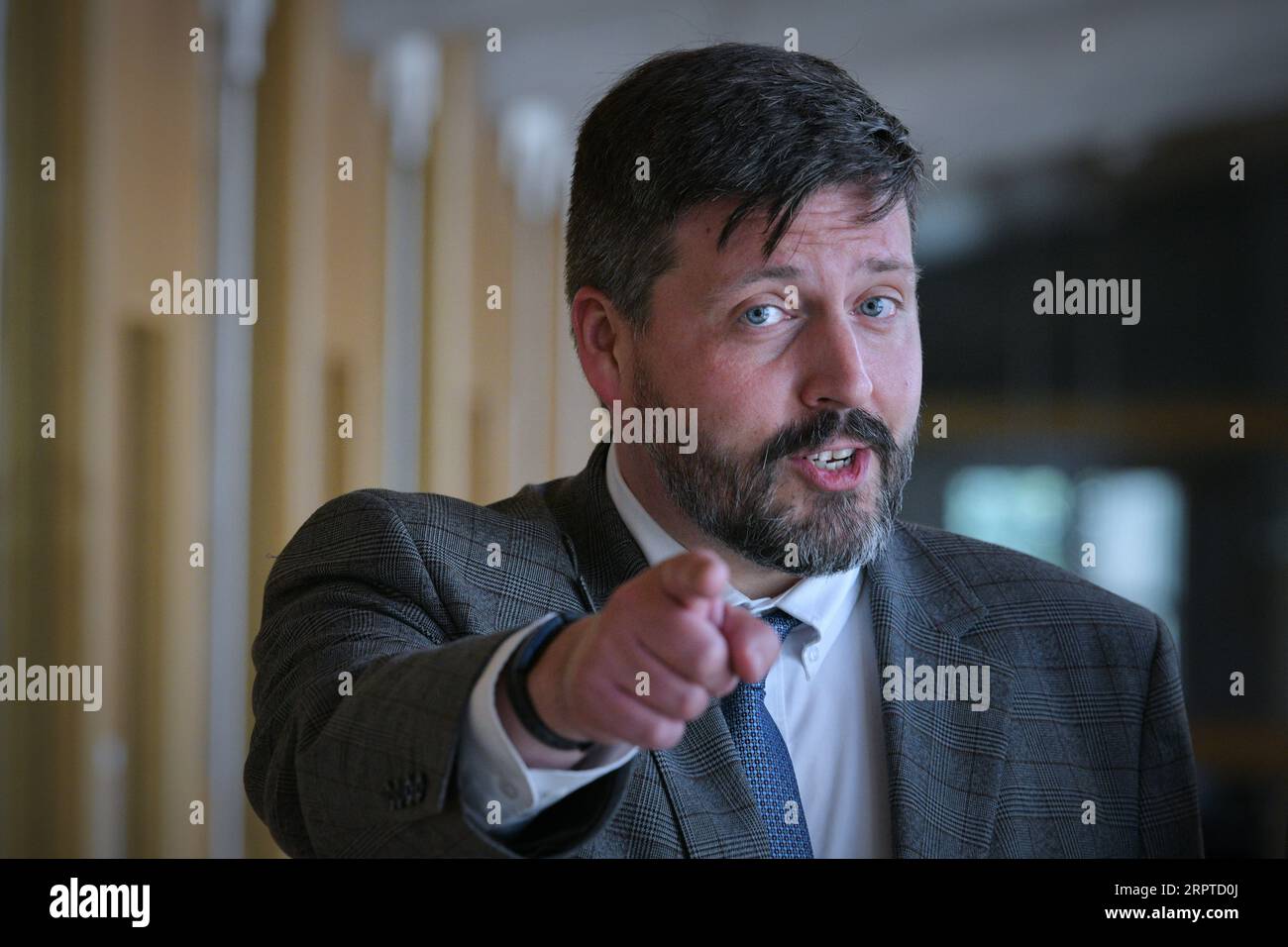 Edinburgh Scotland, UK 05 September 2023. Jamie Hepburn, MSP, Scottish ...