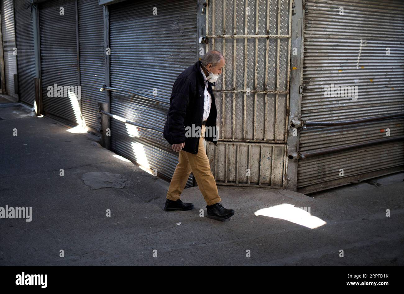 Iran tehran covid 19 bazar hi-res stock photography and images - Alamy