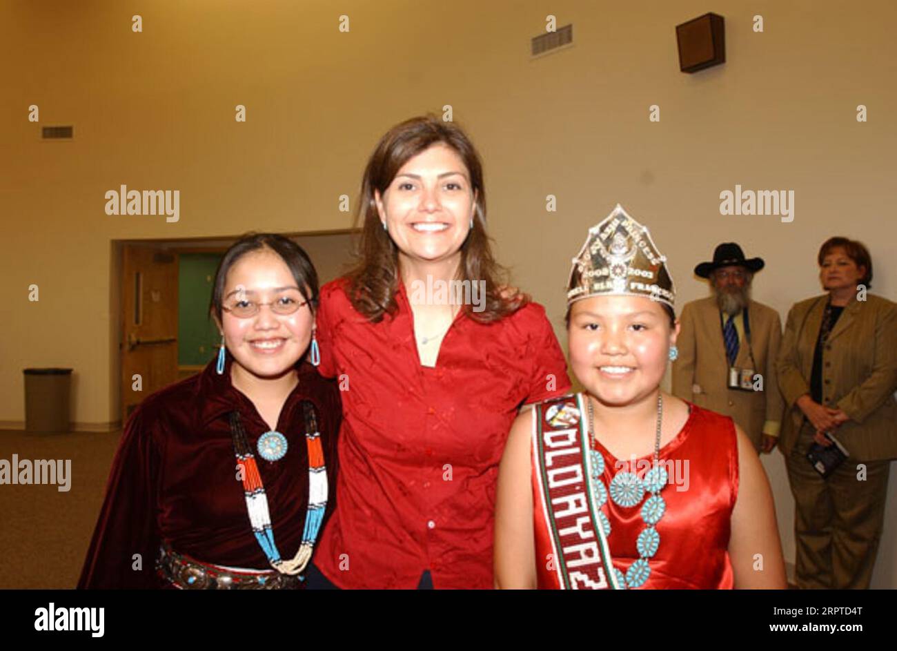 Acting Assistant Secretary for Indian Affairs Aurene Martin, center ...