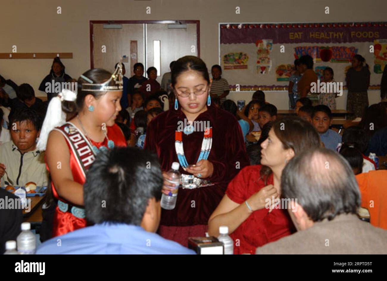 Assistant Secretary for Indian Affairs Aurene Martin, seated center ...