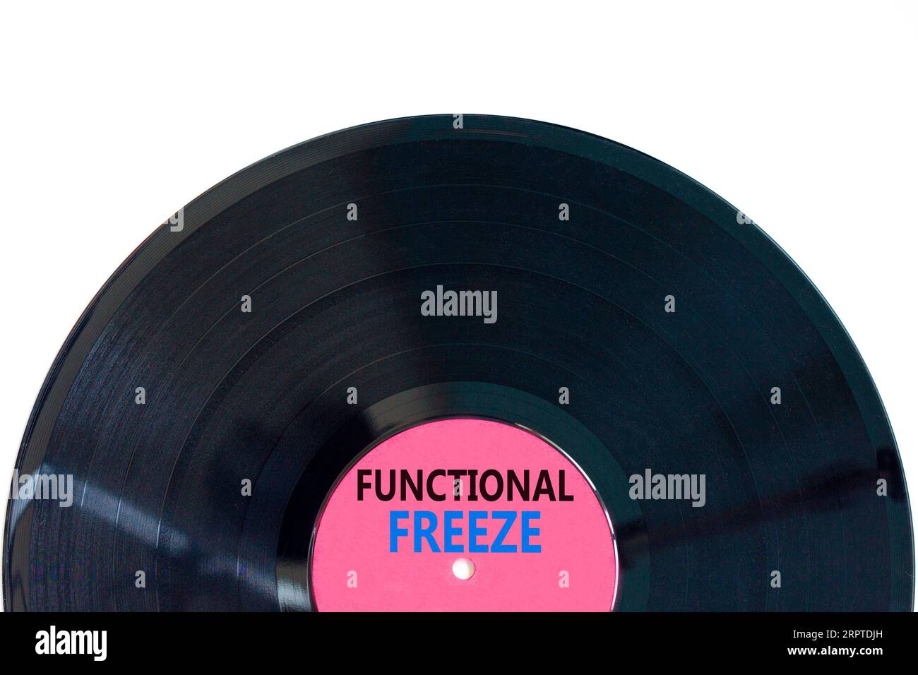 Functional freeze symbol. Concept words Functional freeze on beautiful ...