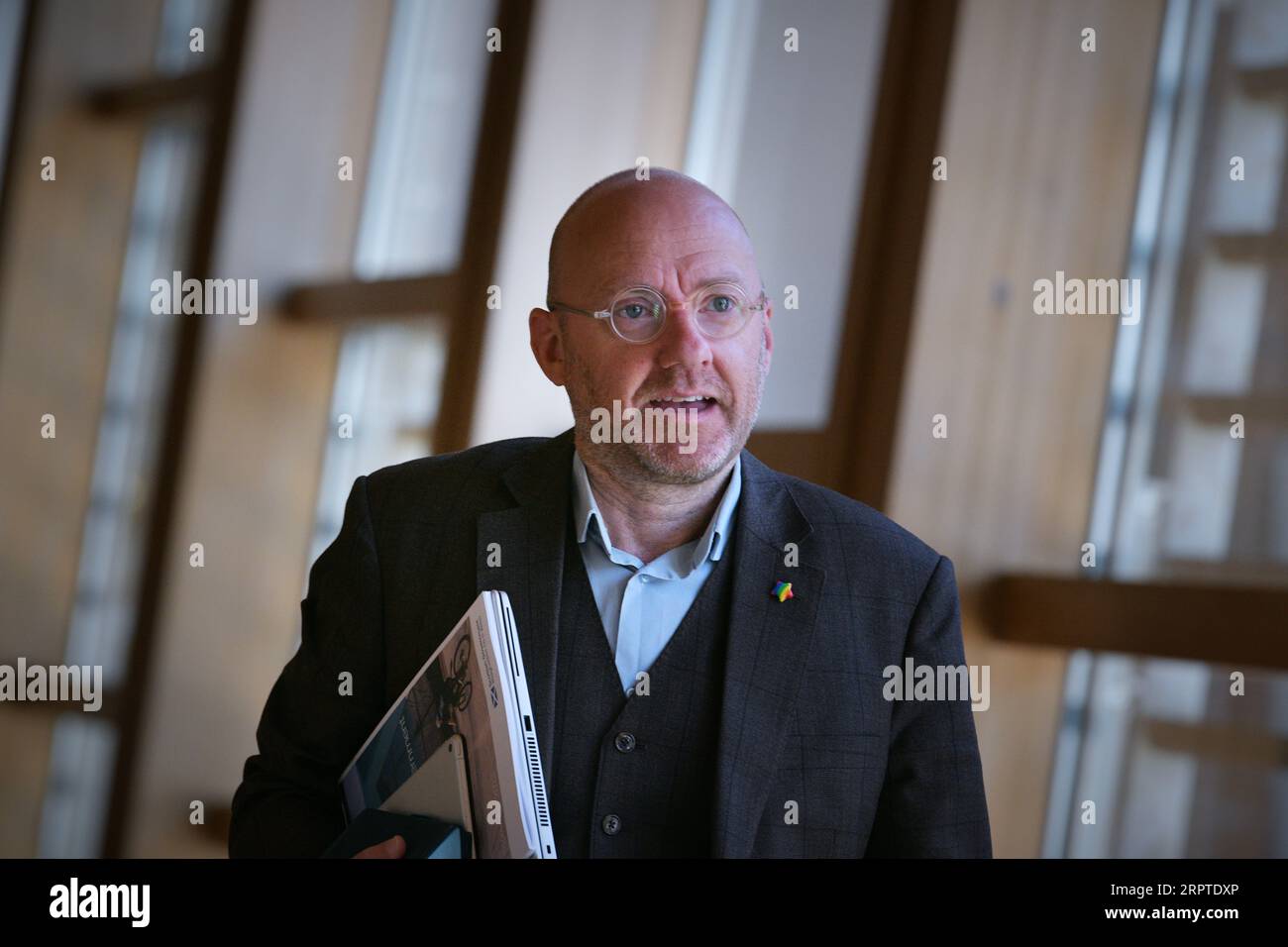 Edinburgh Scotland, UK 05 September 2023. Patrick Harvie, MSP, Scottish ...