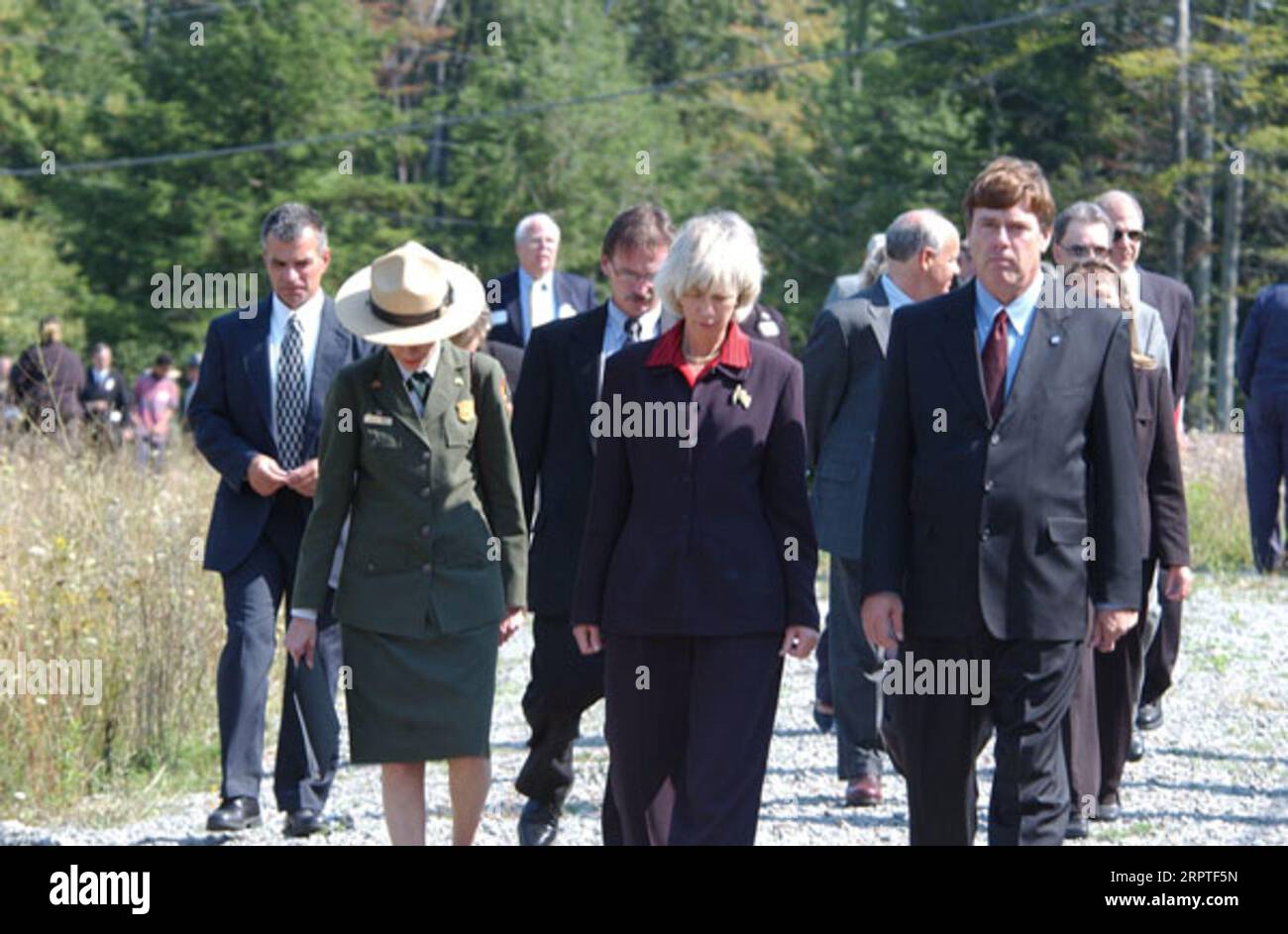 National Park Service's Marie Rust, Secretary Gale Norton, and Norton's ...