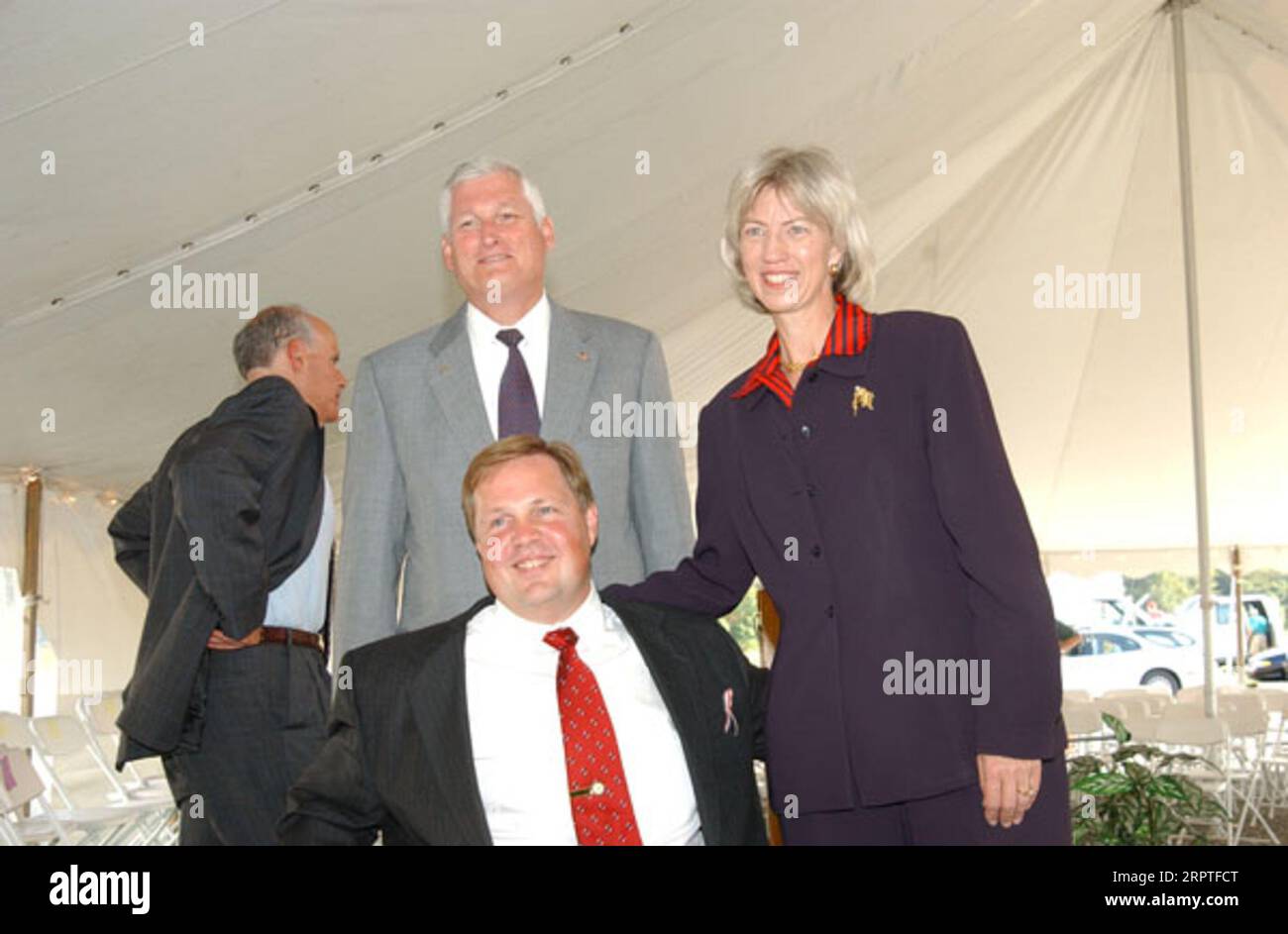 Secretary Gale Norton, right, with Somerset County, Pennsylvania ...