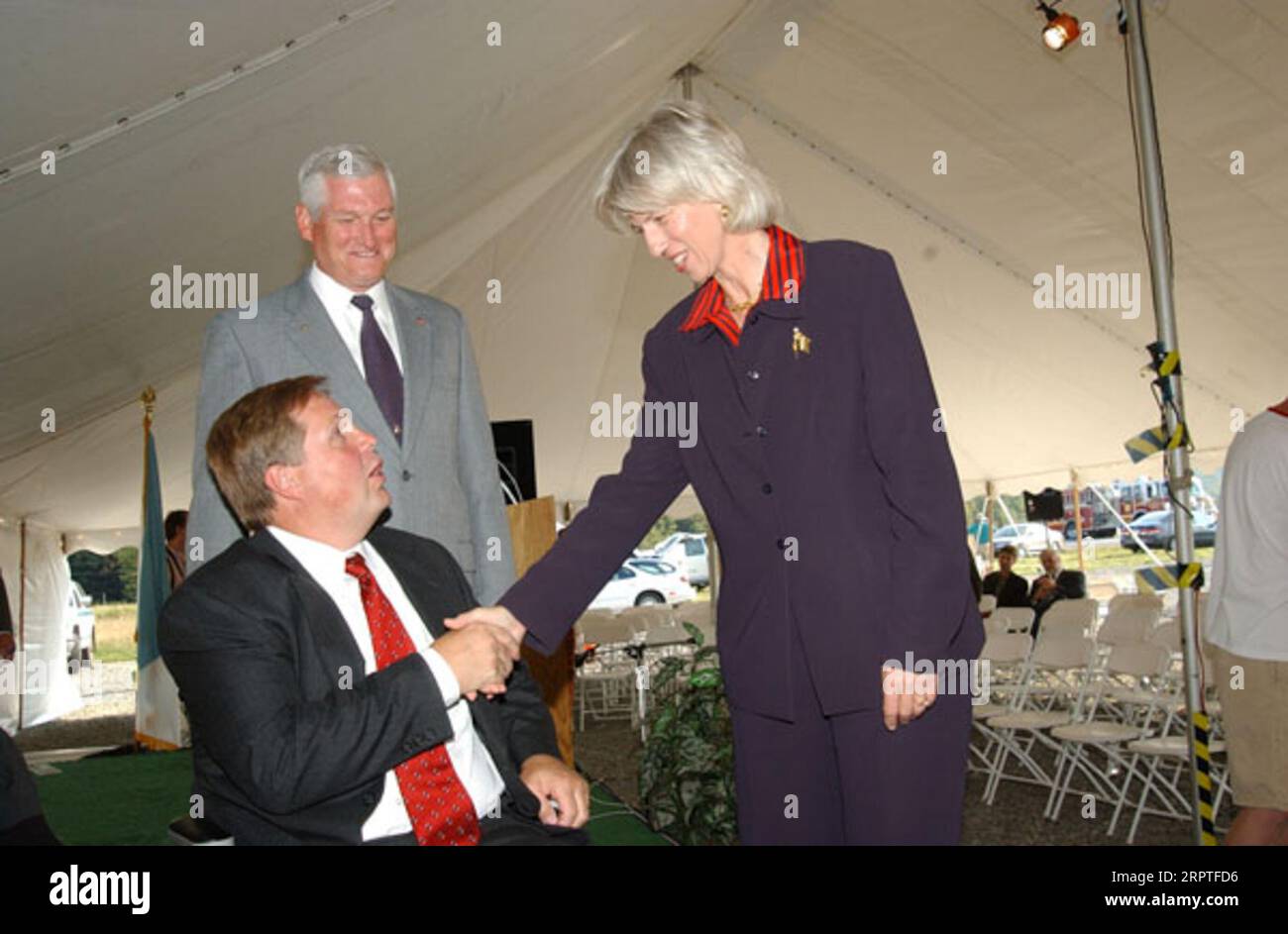 Secretary Gale Norton, right, with Somerset County, Pennsylvania ...