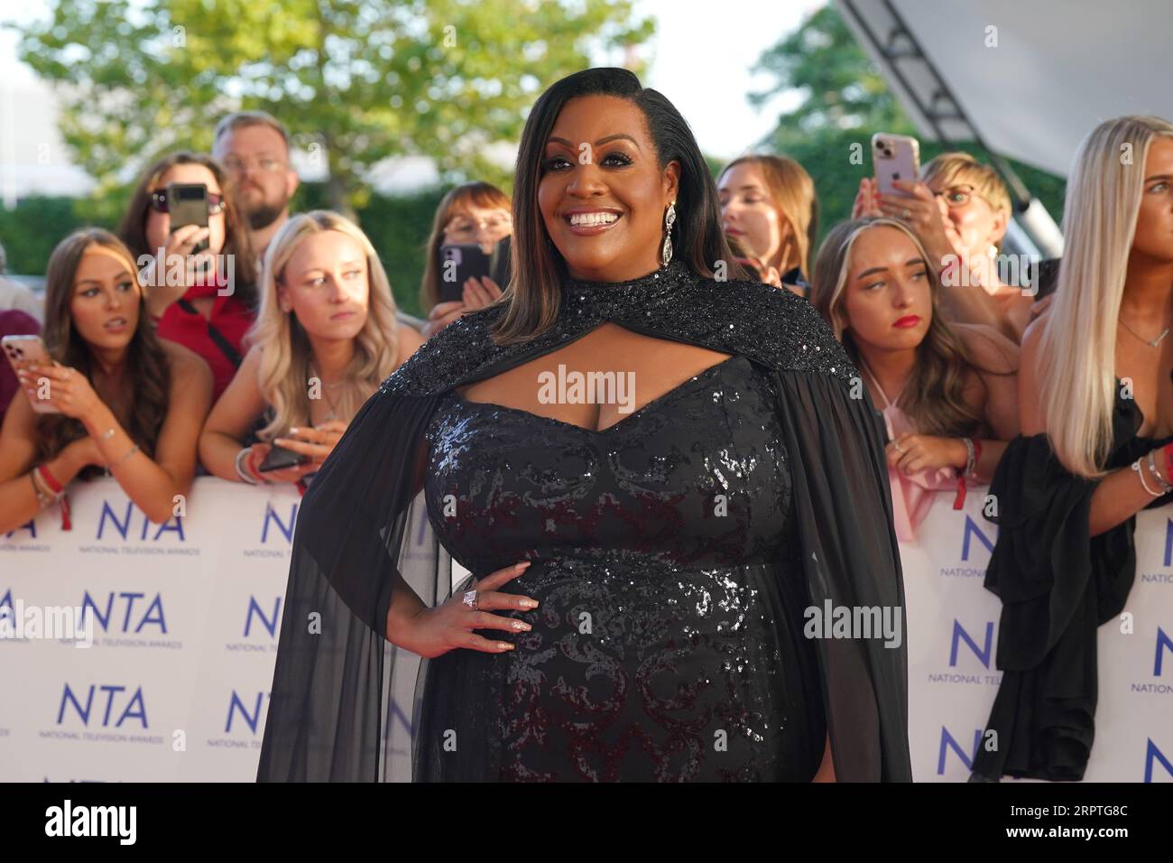Alison Hammond arrives for the National Television Awards at the O2 ...