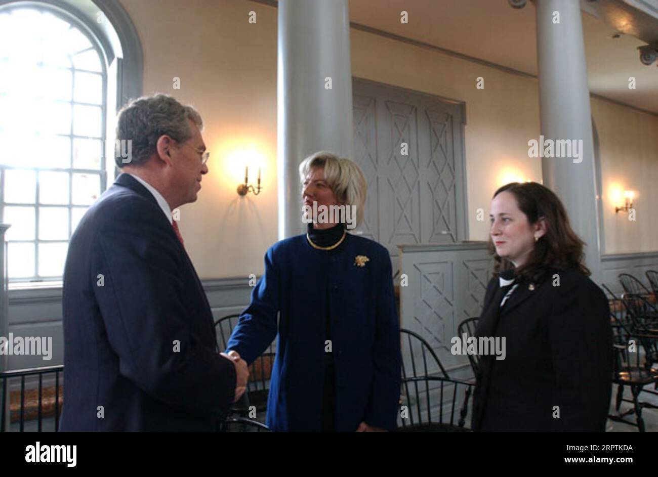 Rhode Island Governor Donald Carcieri, left, with Secretary Gale Norton ... Rhode Island Governor Donald Carcieri, left, with Secretary Gale Norton ...