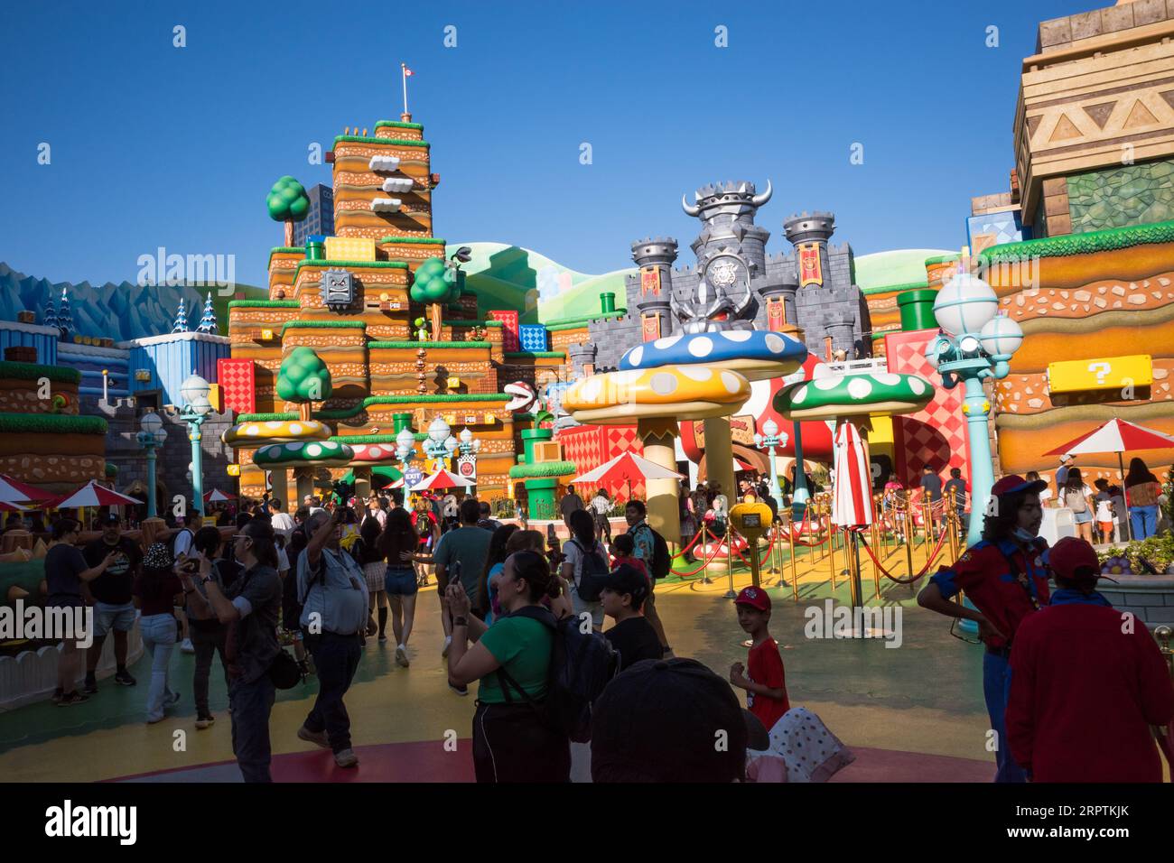 Los Angeles, USA. Aug 25, 2023. Universal Studios Super Mario World in ...