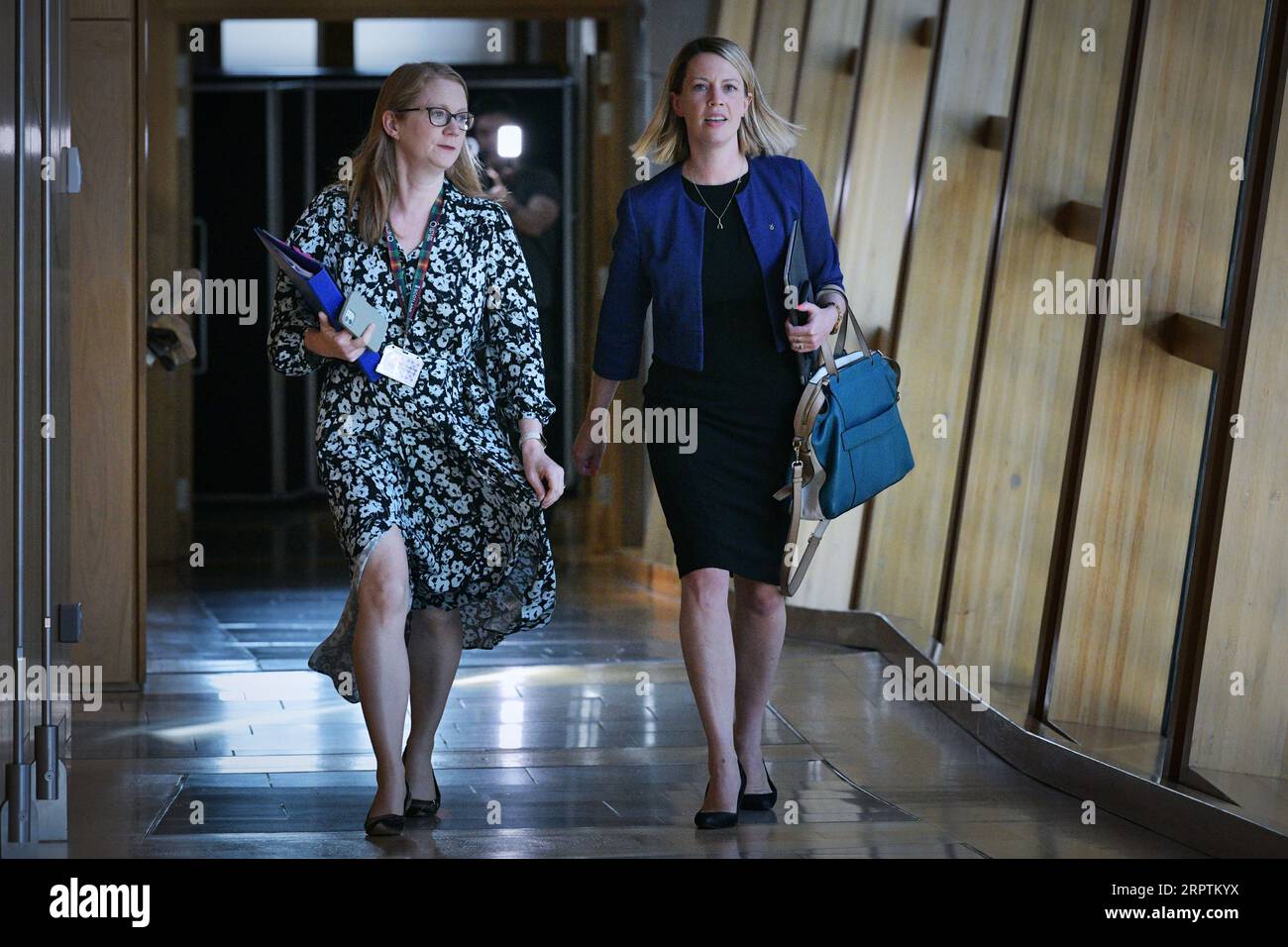 Edinburgh Scotland, UK 05 September 2023. Shirley-Anne Somerville and ...