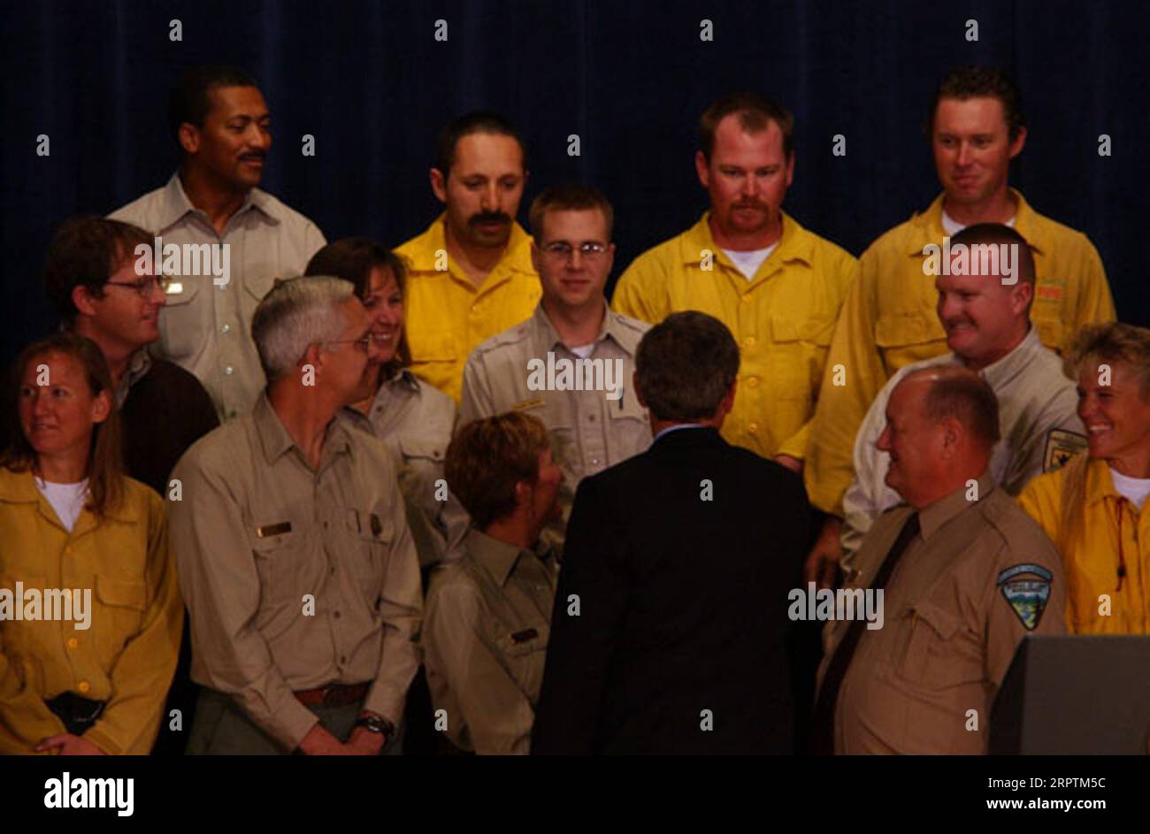 Healthy Forests Restoration Act signing event at Department of ...