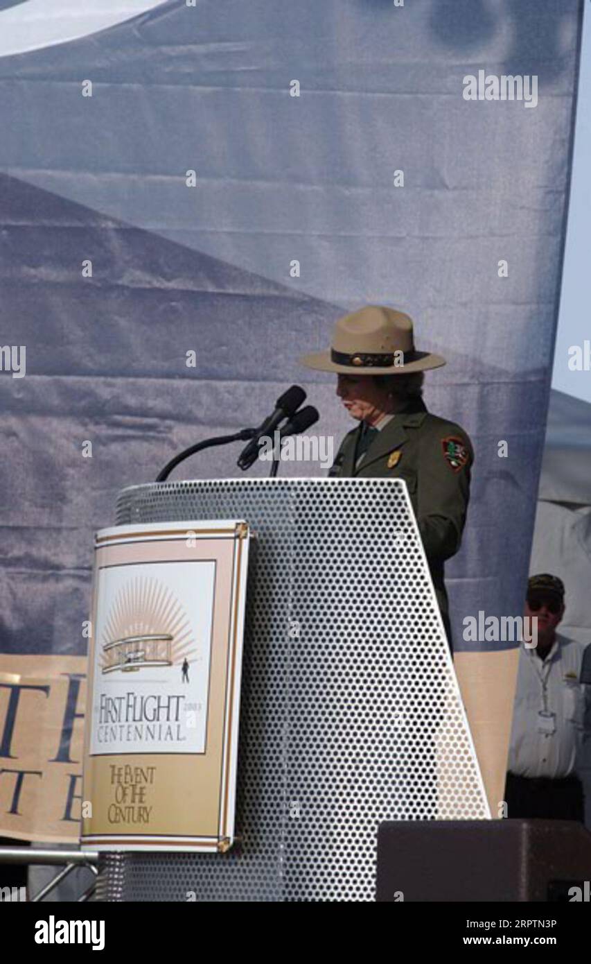 National Park Service Director Fran Mainella at events marking the ...