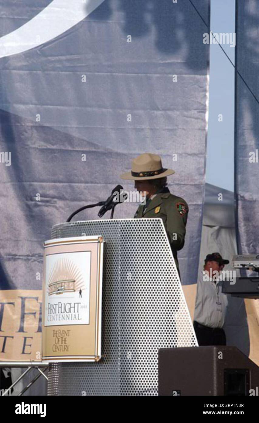 National Park Service Director Fran Mainella at events marking the ...