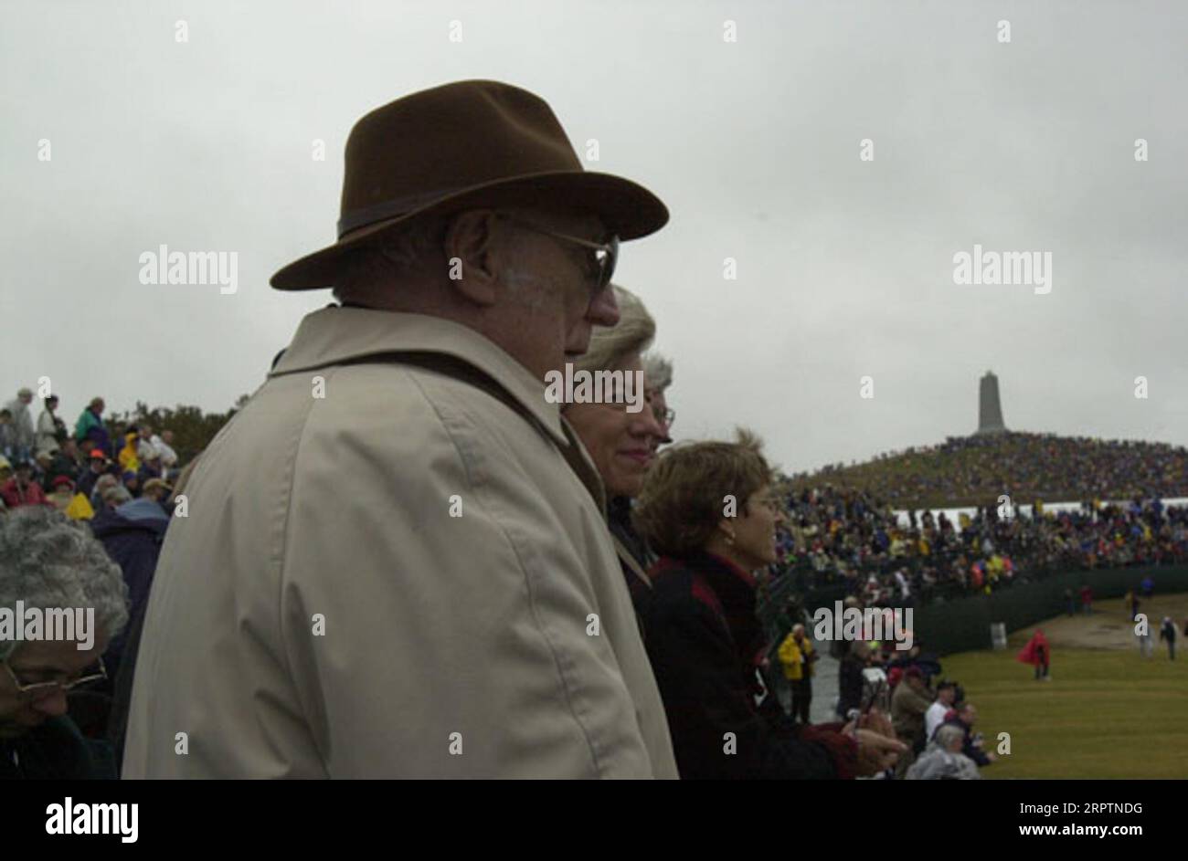 Dale Norton, immediate foreground, father of Secretary Gale Norton and ...