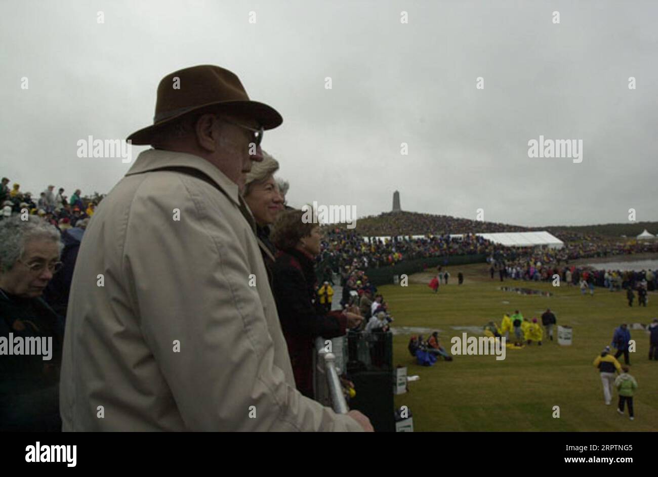 Dale Norton, immediate foreground, father of Secretary Gale Norton and ...