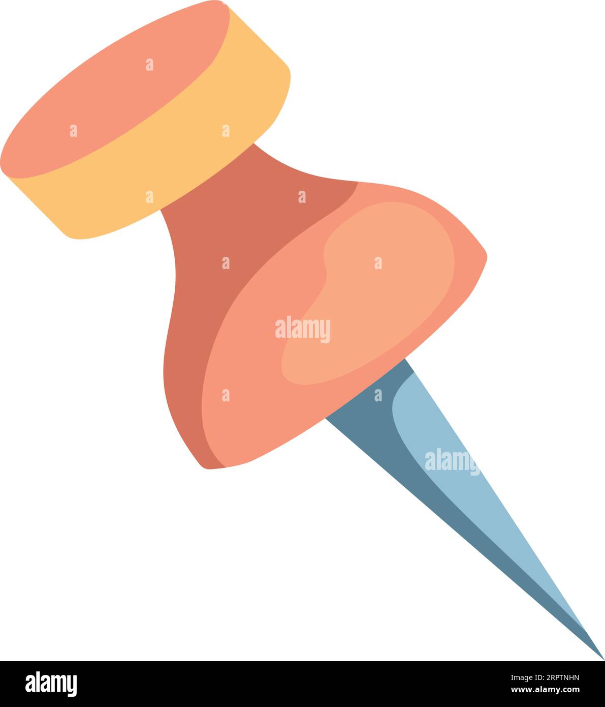 back to school supply push pin icon Stock Vector Image & Art - Alamy