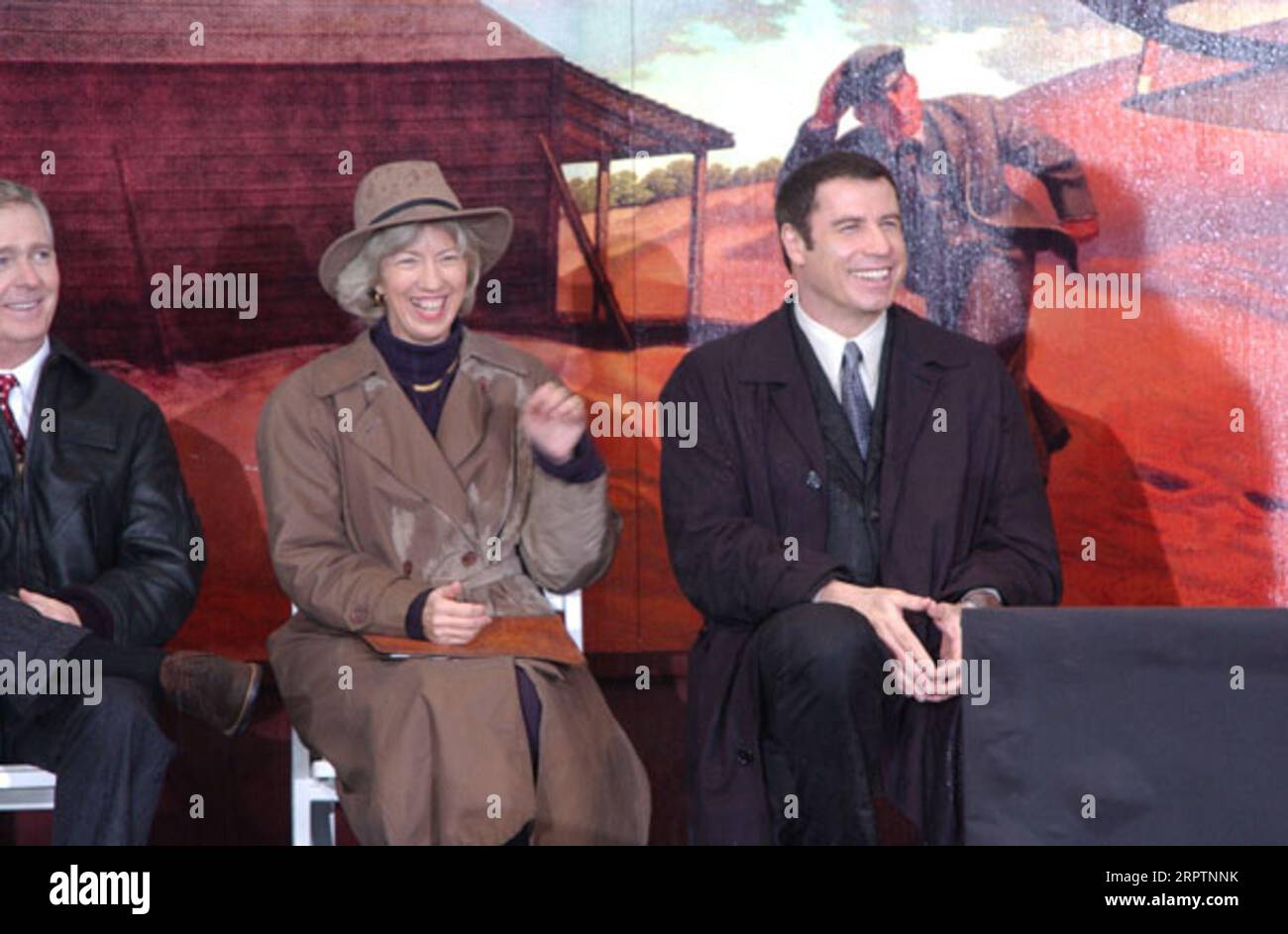 North Carolina Governor Mike Easley, Secretary Gale Norton, and actor ...