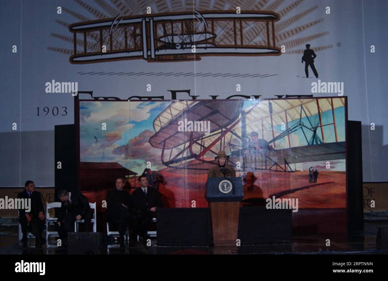 Transportation Secretary Norman Mineta, North Carolina Governor Mike ...