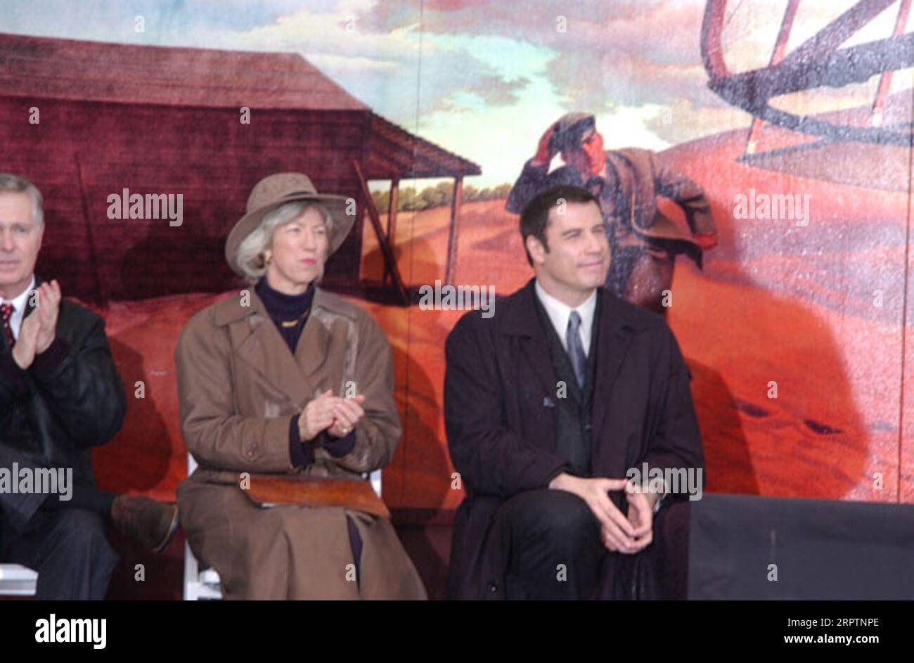 North Carolina Governor Mike Easley, Secretary Gale Norton, and actor ...