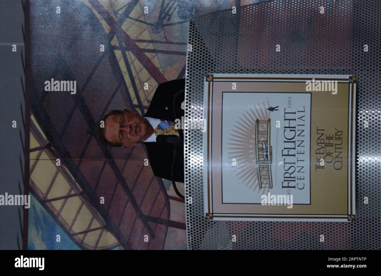 Alaska Senator Ted Stevens at events marking the centennial of the ...