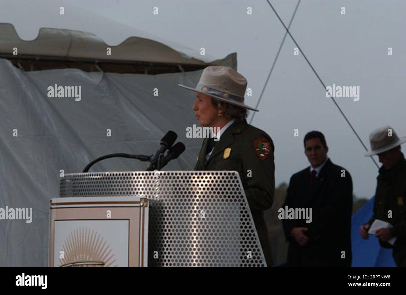 National Park Service Director Fran Mainella at events marking the ...