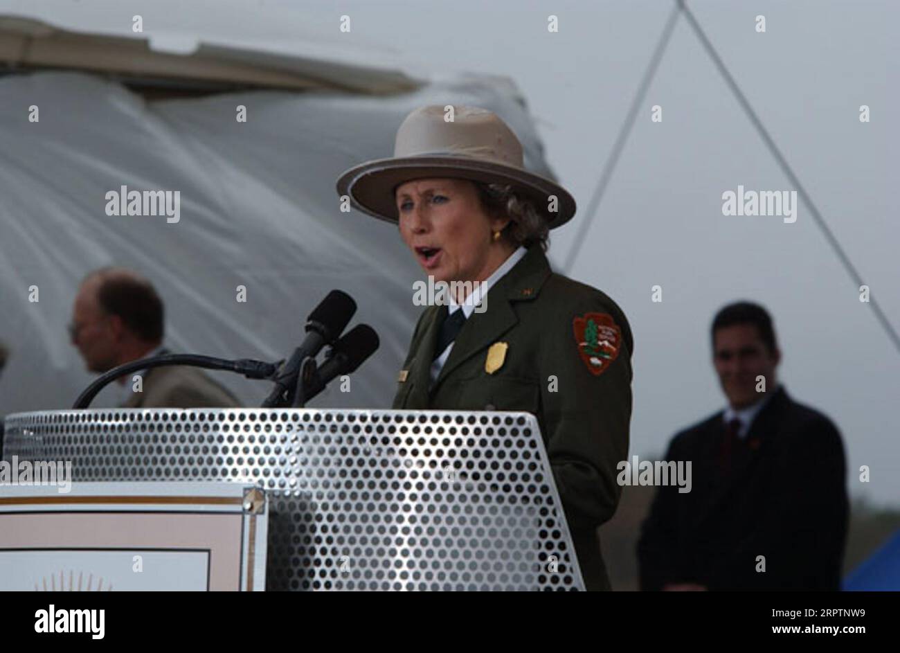National Park Service Director Fran Mainella at events marking the ...
