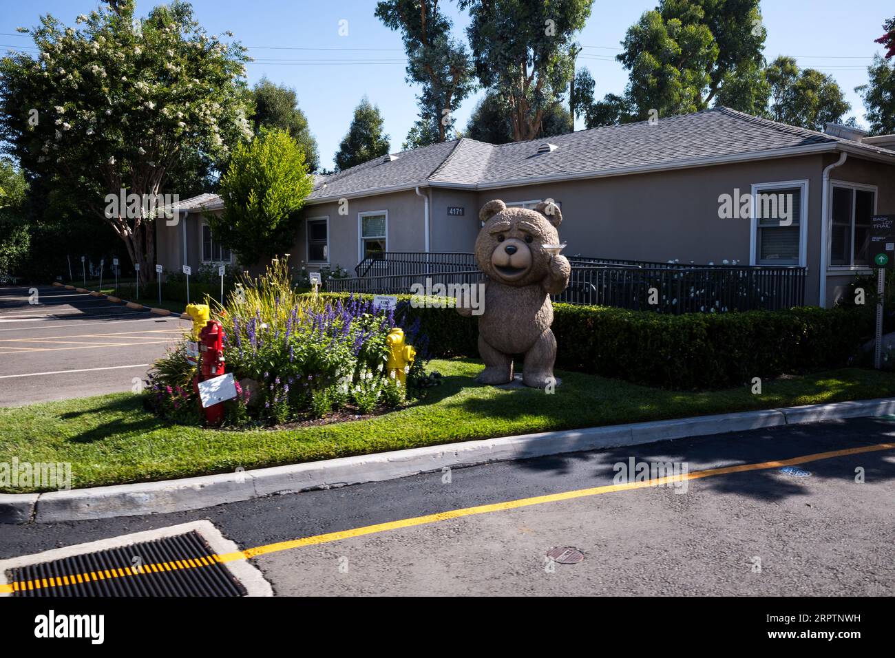 Los Angeles, USA. Aug 25, 2023. Universal Studios backlot tour in ...