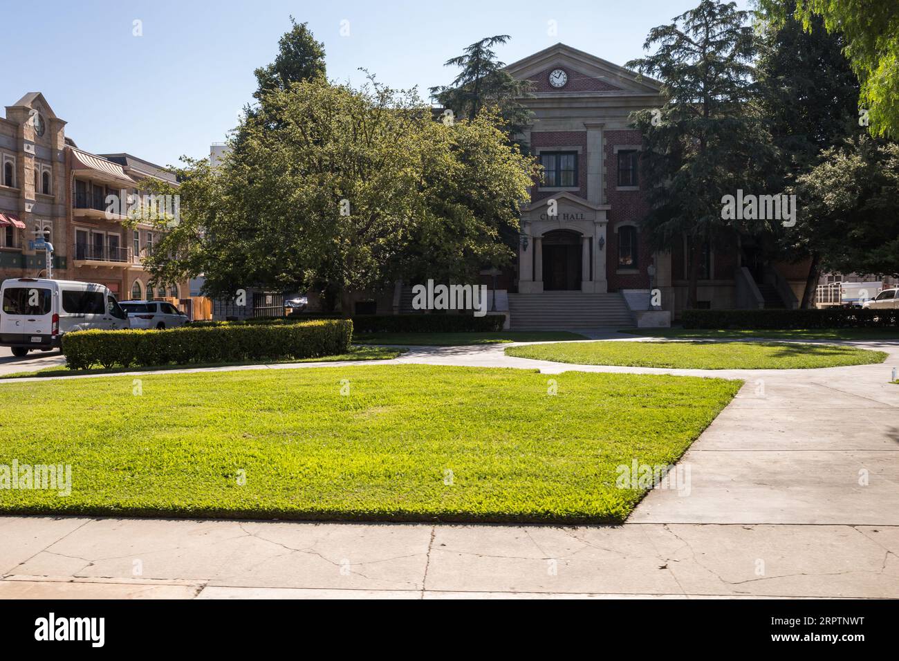 Los Angeles, USA. Aug 25, 2023. Universal Studios backlot tour in ...