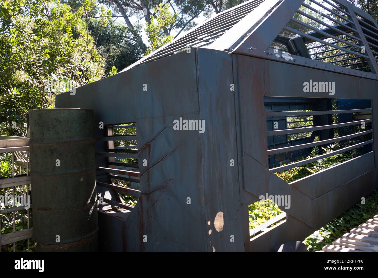 Los Angeles, USA. Aug 25, 2023. Universal Studios backlot tour in ...