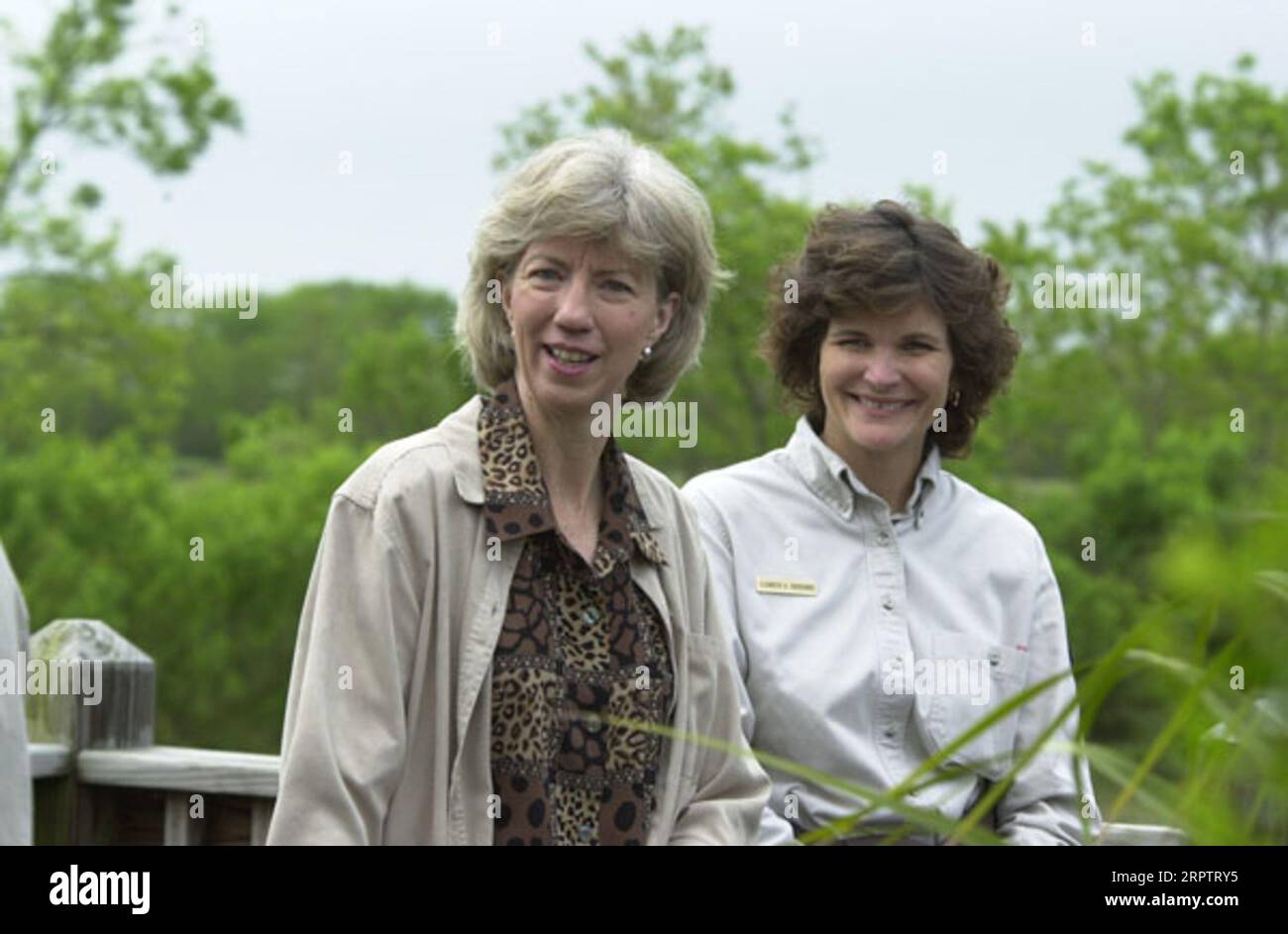 Visit of Secretary Gale Norton to Louisiana to tour Bayou Sauvage ...