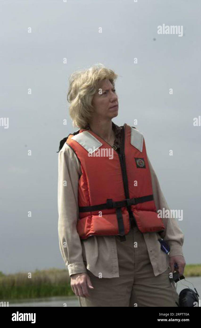 Visit of Secretary Gale Norton to Louisiana to tour Bayou Sauvage ...