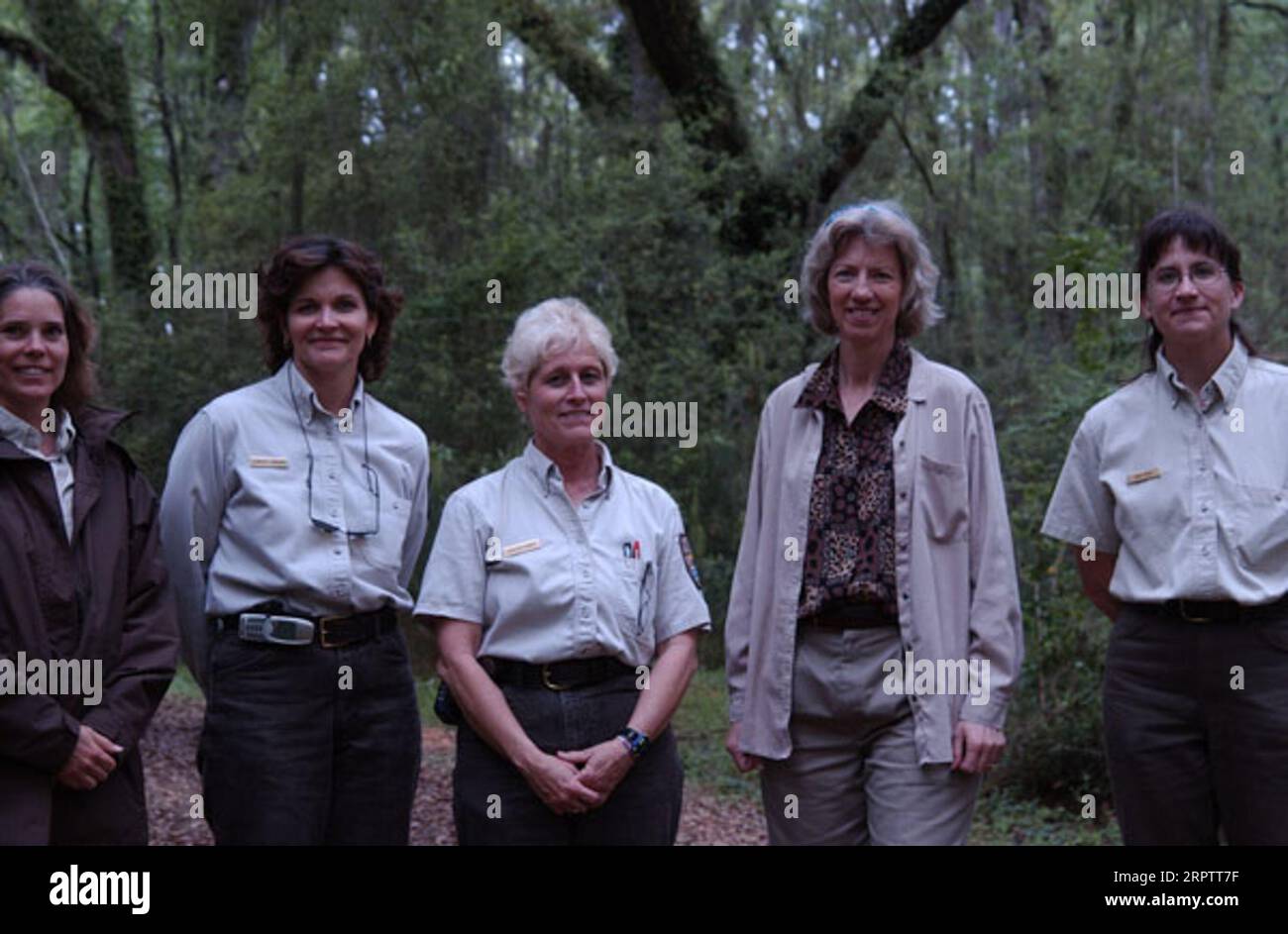 Visit of Secretary Gale Norton to Louisiana to tour Bayou Sauvage ...