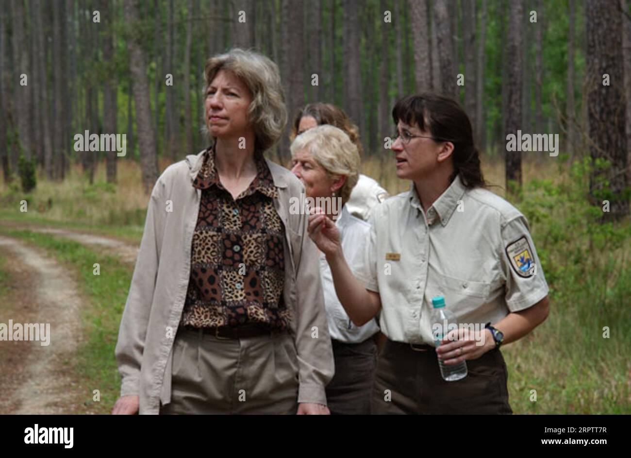 Visit of Secretary Gale Norton to Louisiana to tour Bayou Sauvage ...