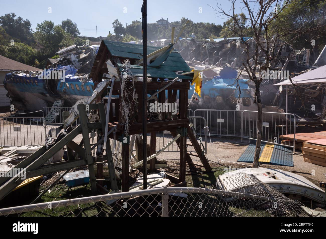 Los Angeles, USA. Aug 25, 2023. Universal Studios backlot tour in ...