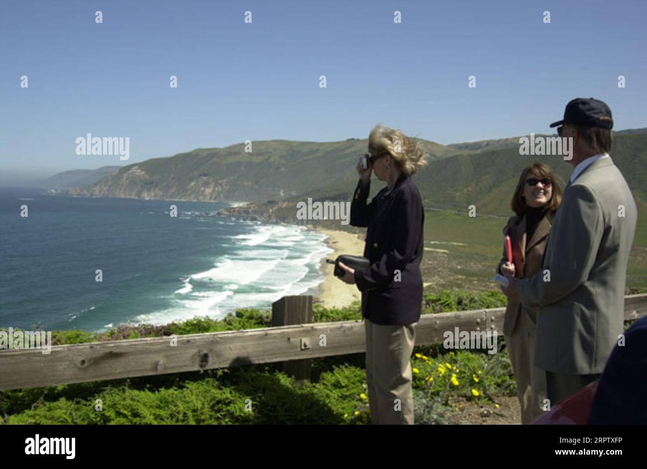Visit of Secretary Gale Norton to Point Sur, California, to mark ...