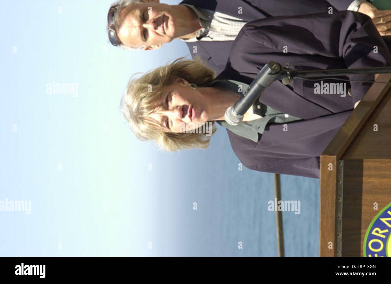 Ceremonies at Point Sur, California, with Secretary Gale Norton ...