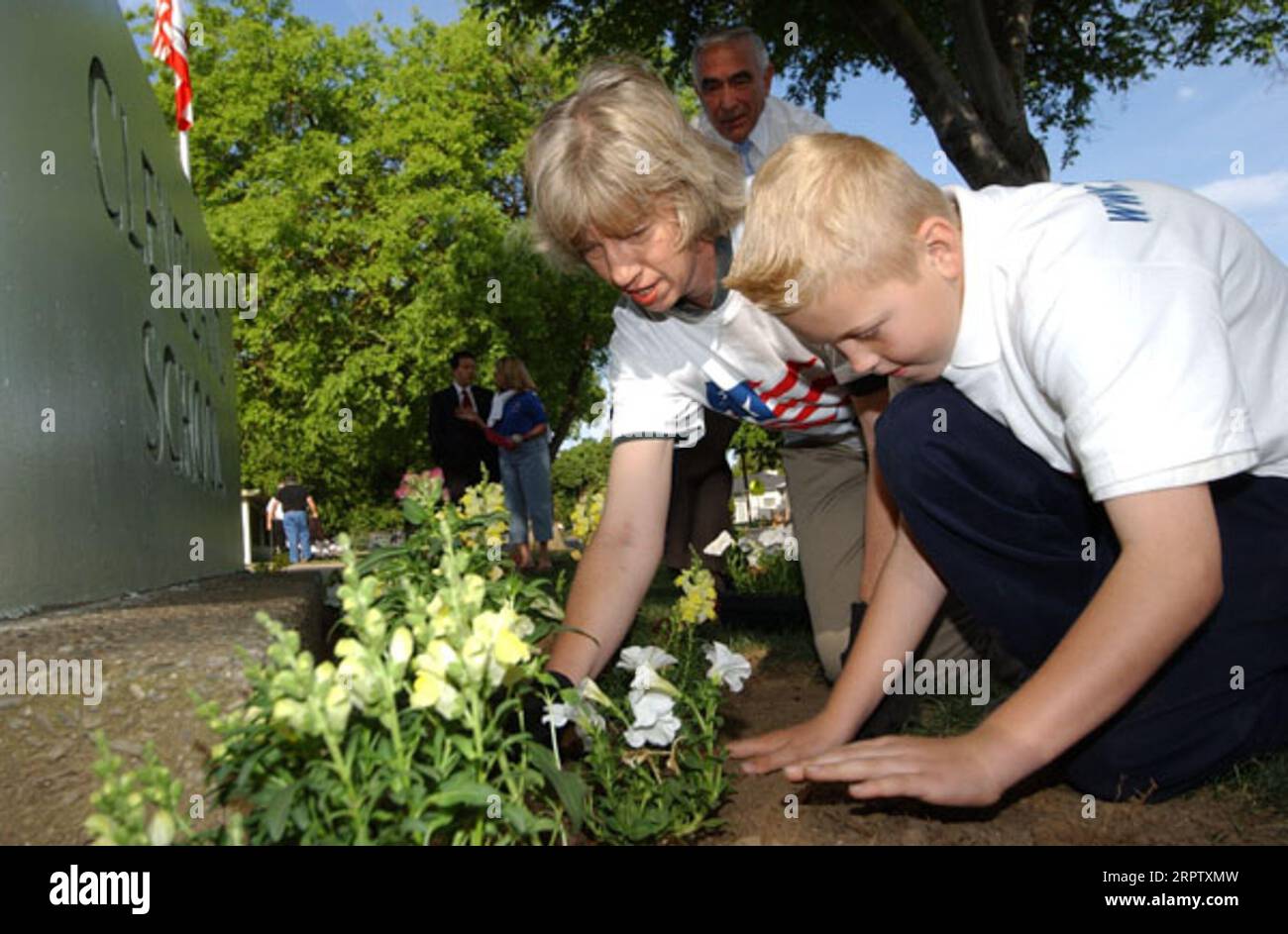 Visit of Secretary Gale Norton to Stockton, California for Take Pride ...