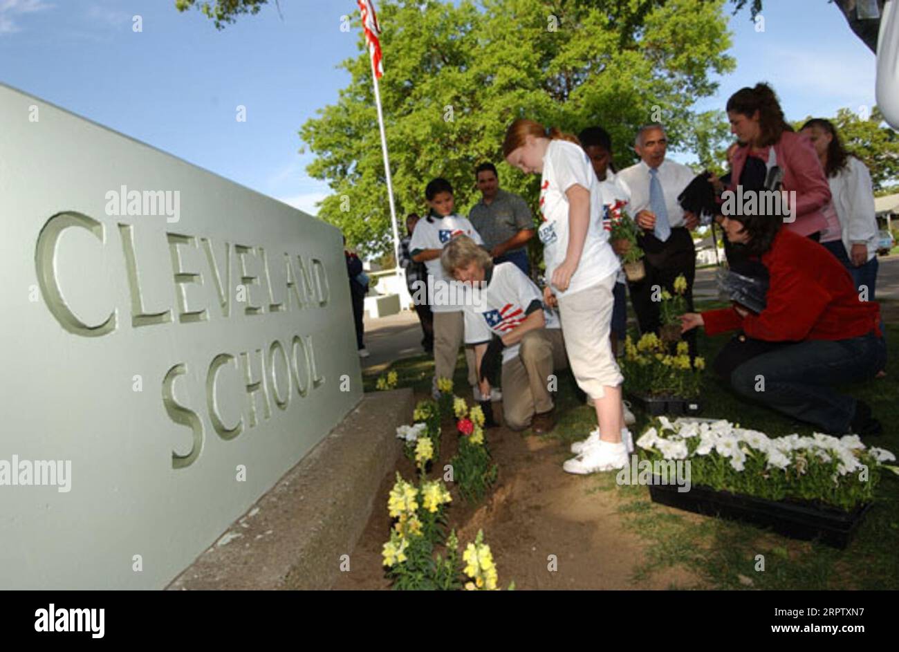 Visit of Secretary Gale Norton to Stockton, California for Take Pride ...
